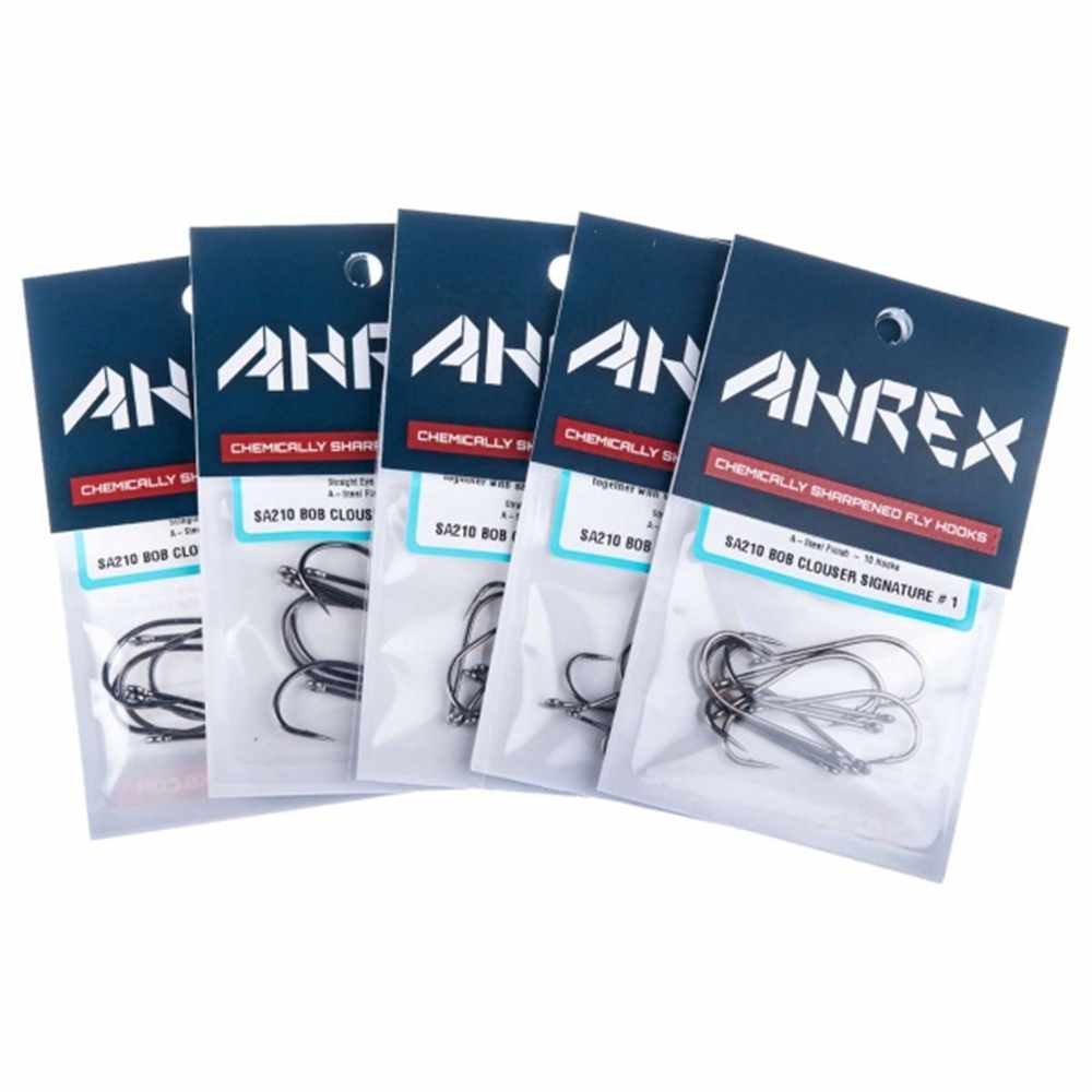 Ahrex SA210 Bob Clouser Signature #4 Saltwater Fly Tying Hooks